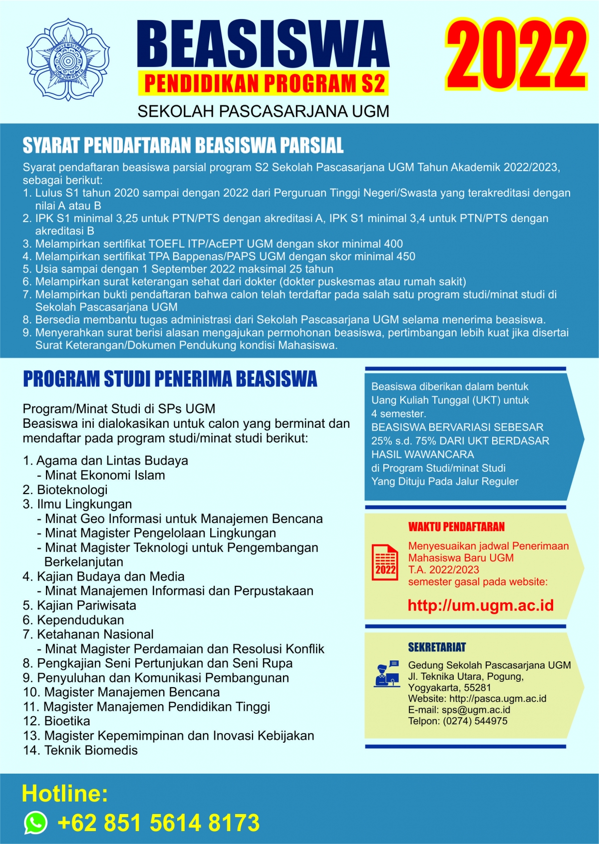 Program Studi Kajian Pariwisata – Universitas Gadjah Mada