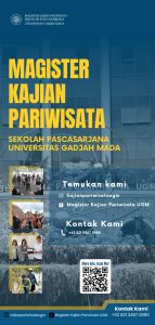 Magister Kajian Pariwisata Sekolah Pascasarjana UGM – Program Studi Kajian Pariwisata