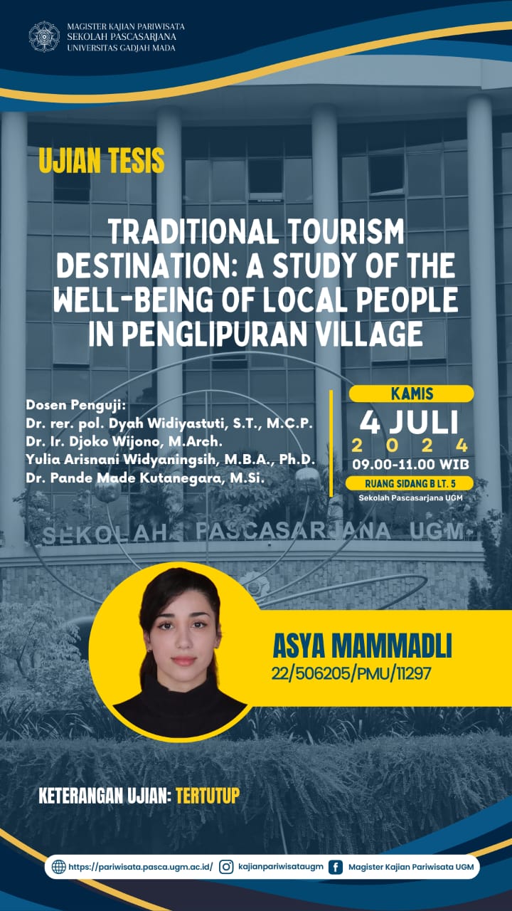 Weekly Recap – 1st Week of July 2024 – Program Studi Kajian Pariwisata