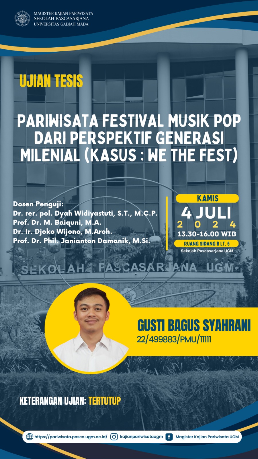 Weekly Recap – 1st Week of July 2024 – Program Studi Kajian Pariwisata