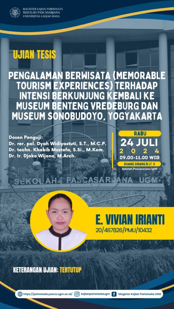 Weekly Recap – 4th Week of July 2024 – Program Studi Kajian Pariwisata