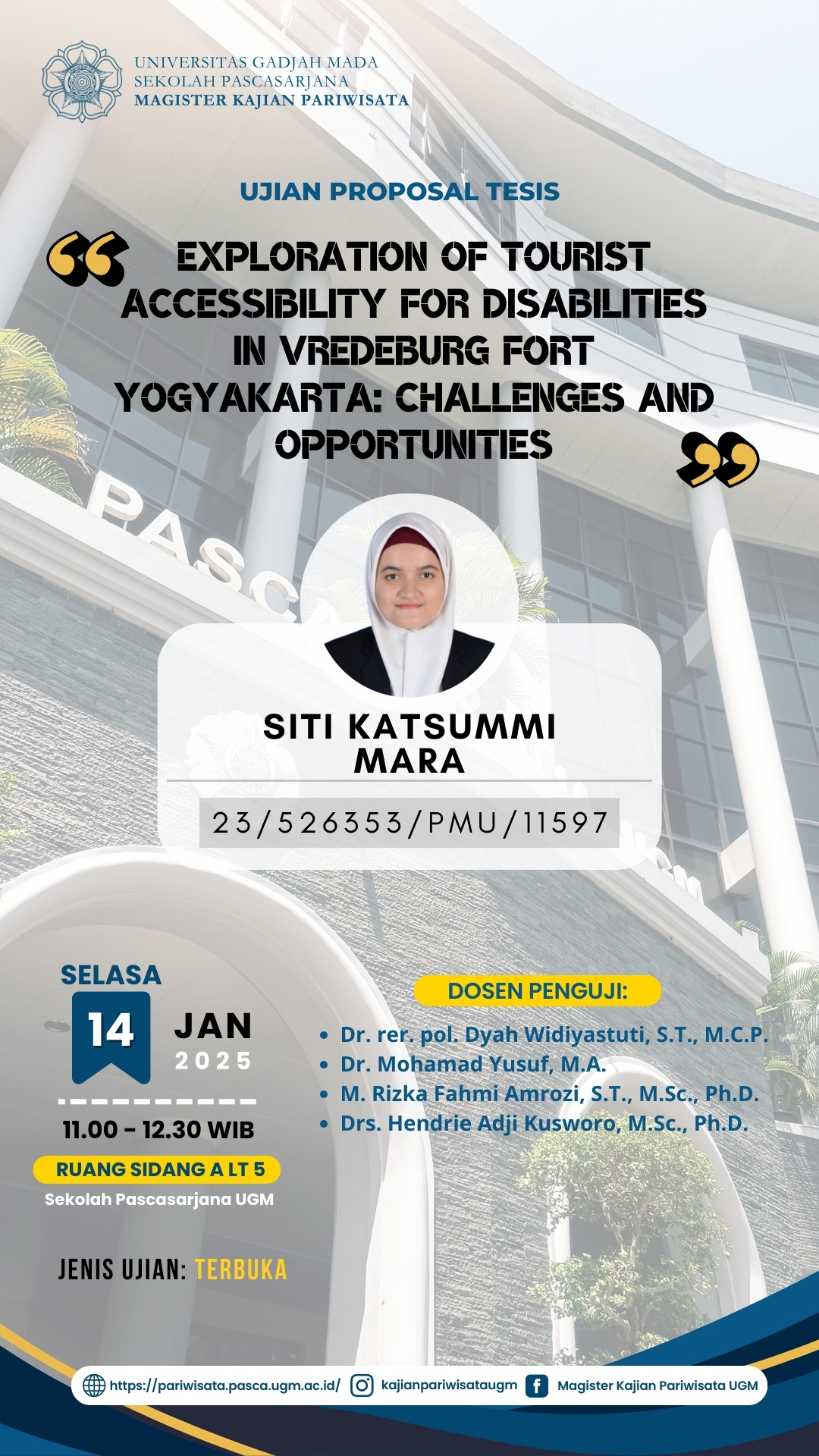 Weekly Recap – 3rd Week of January 2025 – Program Studi Kajian Pariwisata
