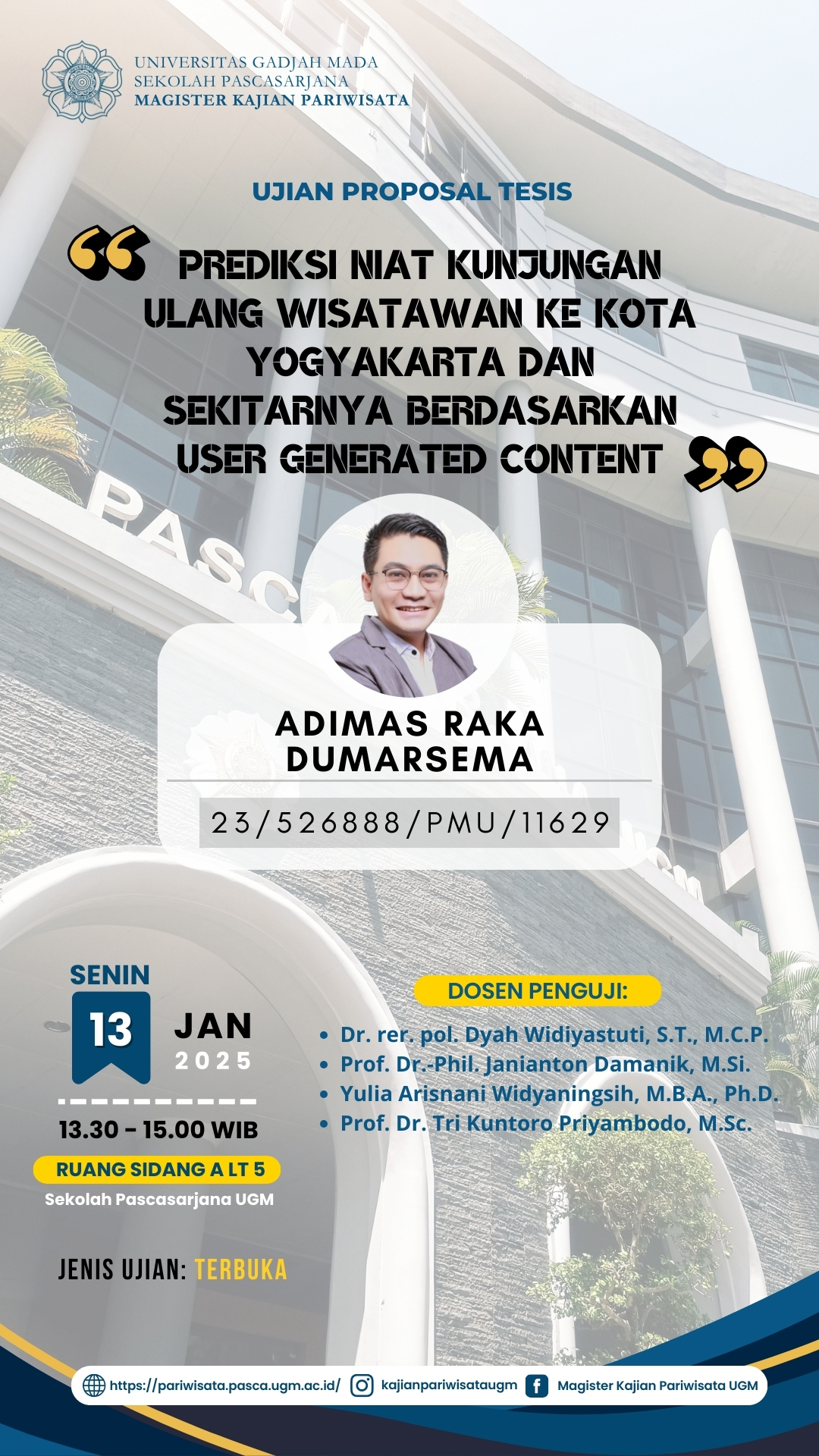 Weekly Recap – 3rd Week of January 2025 – Program Studi Kajian Pariwisata