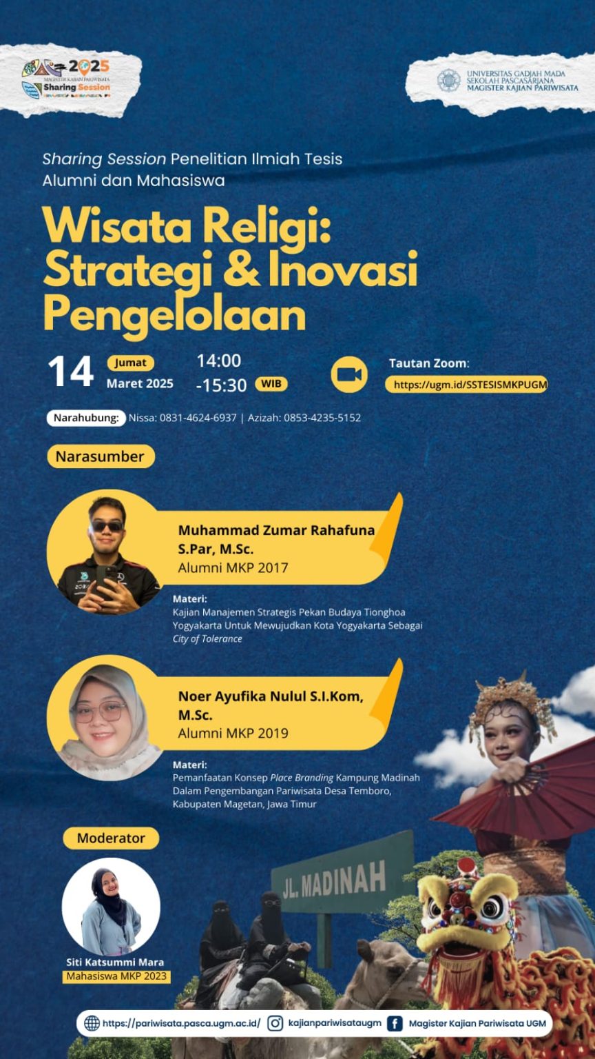 Program Studi Kajian Pariwisata – Universitas Gadjah Mada